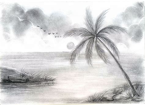 Paisagem Natural Para Desenhar