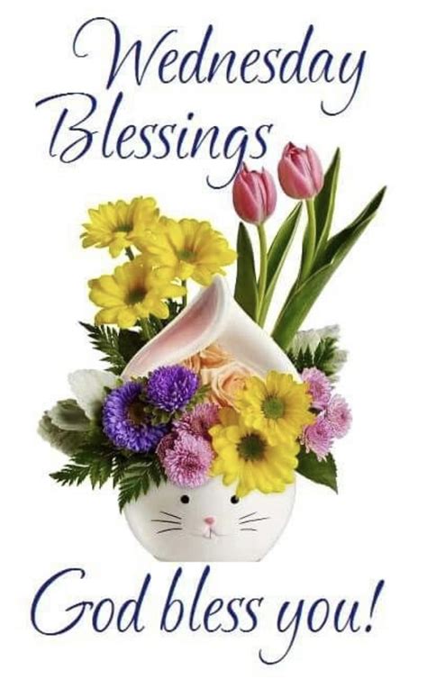 Floral Wednesday Blessings Greeting Pictures Photos And Images For