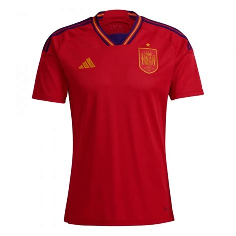 Camisa Adidas Espanha 1 Copa Do Mundo 2022 Masculina