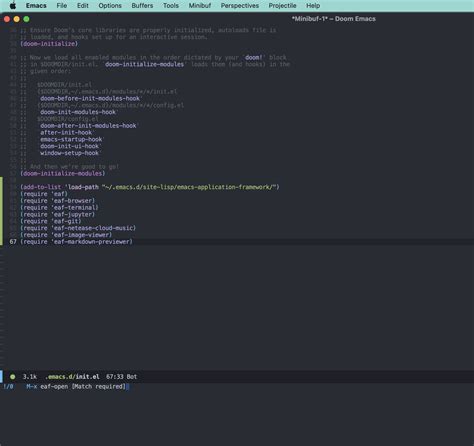 doom emacs安装eaf，输入命令没反应 emacs general emacs china