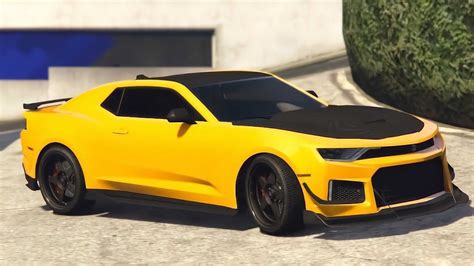 GTA Online Declasse Vigero ZX Last Knight Bumblebee Camaro Build