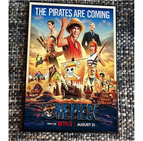 One Piece Movie Poster One Piece Poster The Pirates Are Etsy