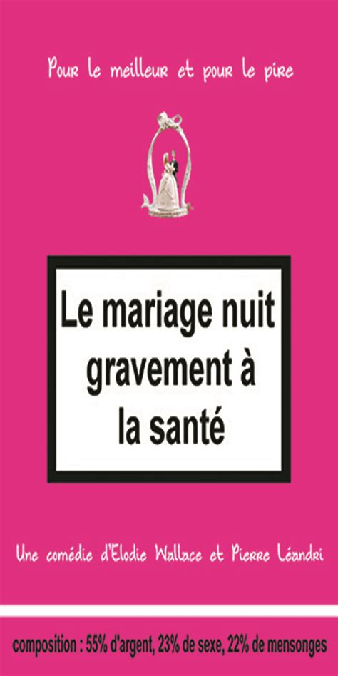 Vincent Ribera Organisation MARIAGE NUIT GRAVEMENT A LA SANTE