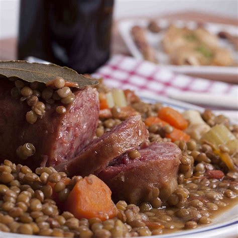 Recette Petit salé aux lentilles à l auvergnate