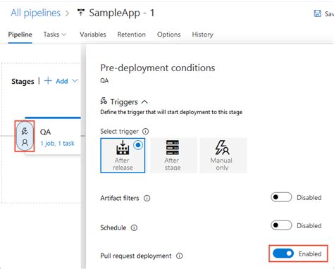 classic release triggers for stages branches and pipelines azure pipelines microsoft learn