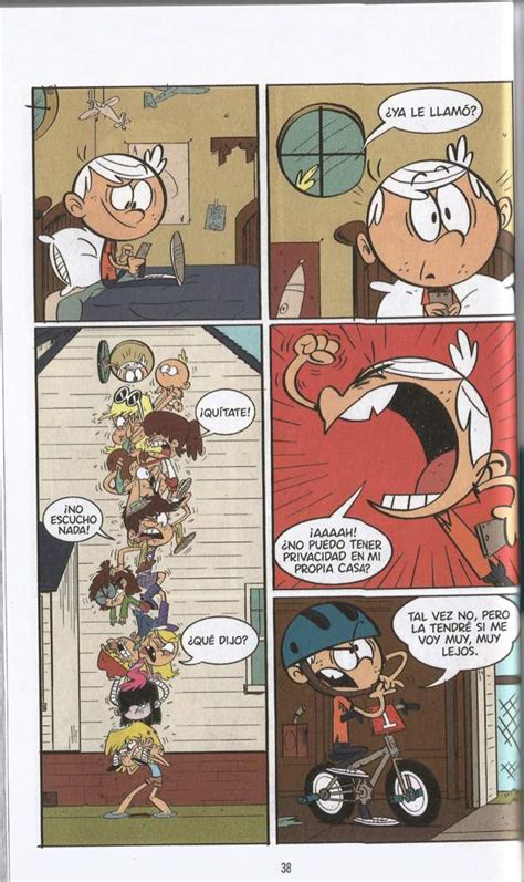 Comic oficial en español parte 2 de 6 The Loud House Español Amino