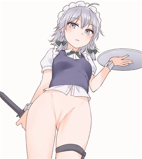 Izayoi Sakuya Touhou Drawn By Miyo Ranthath Danbooru