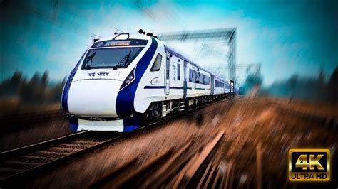 Vande Bharat Express Train Howrah To Njp 4K ULTRA HD YouTube