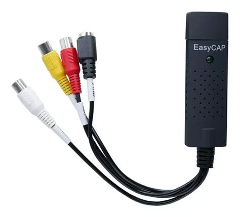 Capturadora De Video Sonido Easycap Tarjeta Usb Rca Captura Cuotas