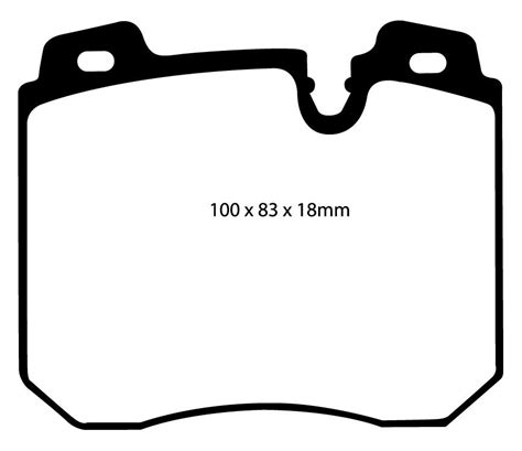 EBC B05 Kit de Freins Avant Revêtements Essuie Glace pour BMW 5er E34