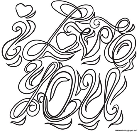 Páginas Para Colorear De Amor y Pintar Imágenes Para Dibujar Gratis