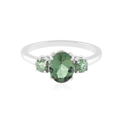 Brasilianischer Chrom Apatit Sterling Silber Ring 1 487 Ct