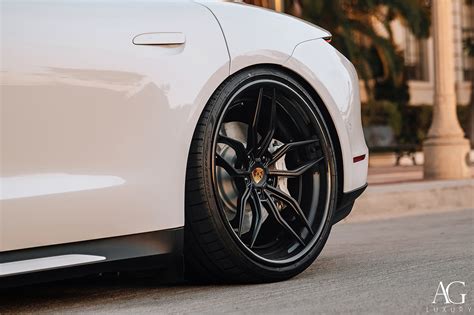 AG Luxury Wheels Porsche Taycan AGLuxury AGL64 Forged Wheels