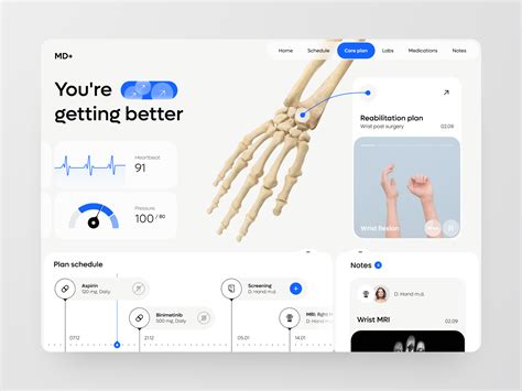 Medizinisch Apple Vision Pro Spatial Healthcare Dashboard Ui Artofit