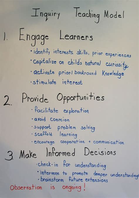 Inquiry Based Questions In Science