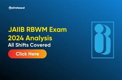 JAIIB RBWM Exam 2024 Analysis Shift 1 2 3 8th June 2024