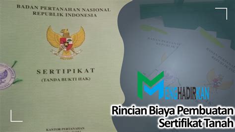 Biaya Pembuatan Sertifikat Tanah 2022 Homecare24
