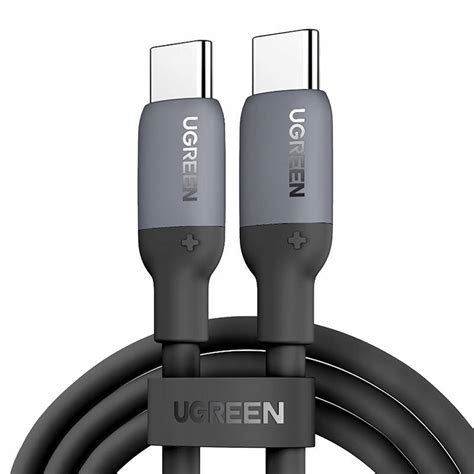 UGREEN MOCNY KABEL PRZEWÓD USB C DO USB C 2 0 SZYBKIE ŁADOWANIE 60W 5A