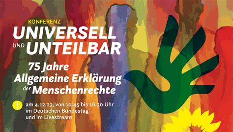 Konferenz Universell und unteilbar Menschenrechte weltweit stärken