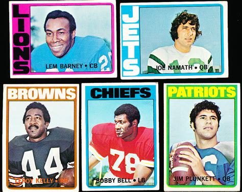 Lot Detail Topps Football Diff