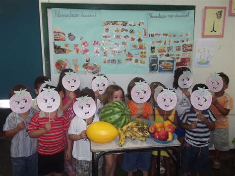 Educa O Infantil Fotos Do Projeto Alimenta O Saud Vel E N O Saud Vel