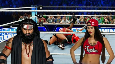 Wwe K Veer Mahaan Vs Nikki Bella Wwe K Intergender Youtube
