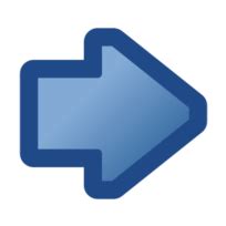 Icono Flecha Azul Derecha Vector Gratis Descargalo Ahora