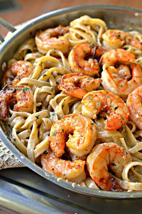 Easy Cajun Shrimp Fettuccine Alfredo Recipe Bryont Blog