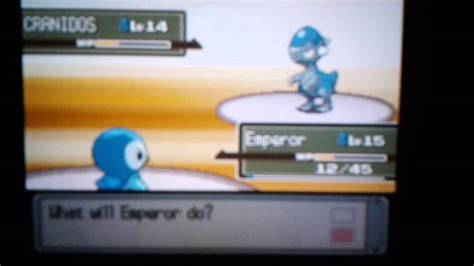 Pokemon Platinum Gym Leader Roark Youtube