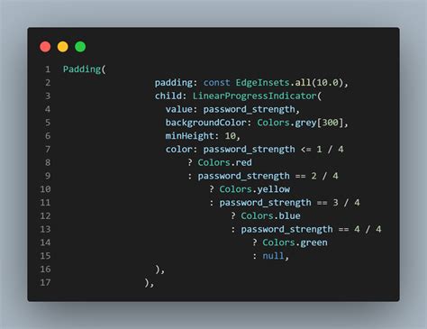 flutter membuat password strength checker baraja coding