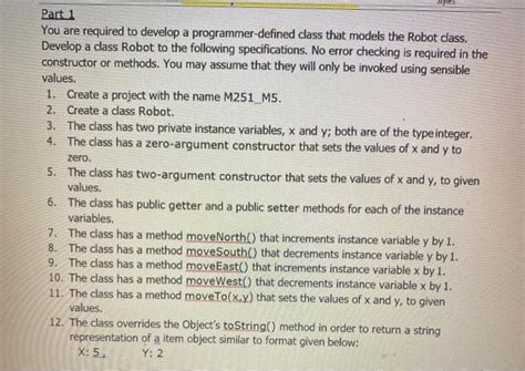 Solved Part 1 You Are Required To Develop A Chegg
