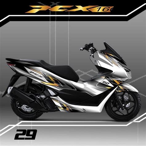 Jual Decal Sticker Honda PCX 160 Fullbody Dekal Striping PCX 160