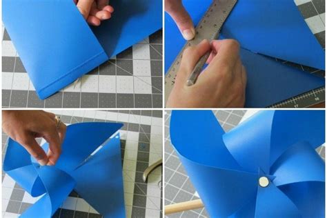 Moulin à vent en papier artisanal un véritable atout déco