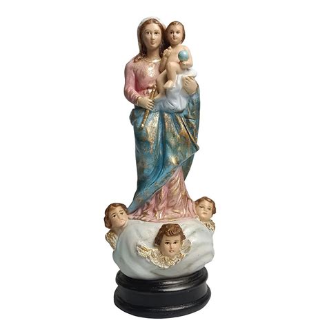 Imagem De Nossa Senhora Do Bom Sucesso De Resina Nacional 21 Cm