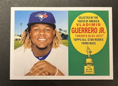 Vladimir Guerrero Jr 2020 Topps Archives 1960 All Star Rookies 60AR