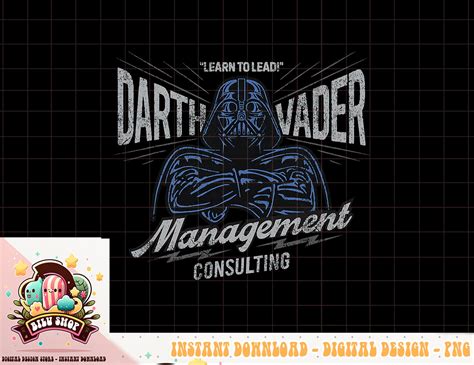 Star Wars Darth Vader Management Consulting Vintage Png Inspire Uplift