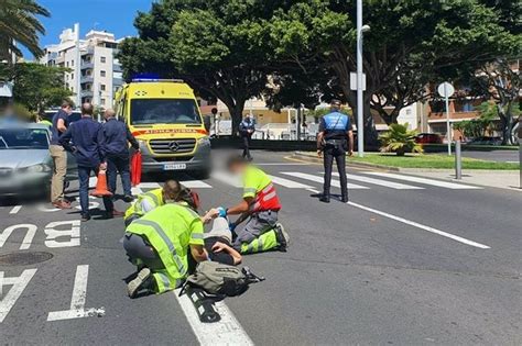 Un Joven Resulta Herido Al Sufrir Un Atropello En Santa Cruz De Tenerife
