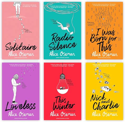 Alice Oseman Book Collection Set Solitaire Loveless This Winter