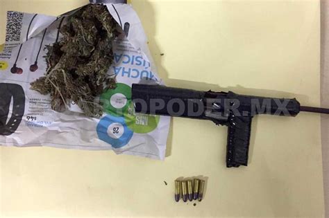 Capturan A Hombre Con Droga Y Arma Hechiza