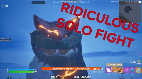 RIDICULOUS WAY TO SOLO DEFEAT THE LEGENDARY SERPENT IN VALHALLA