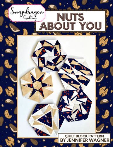 Nuts About You Quilt Block Pattern Snapdragon Quilting