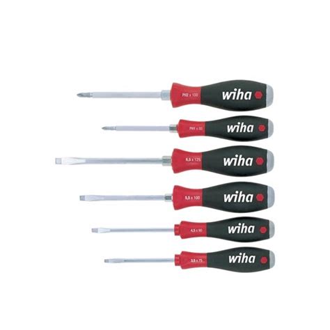 Jeu De Tournevis Softfinish Wiha Fente Phillips Pans Disque De