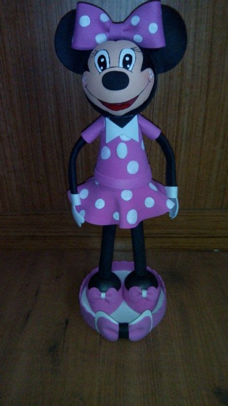 Fofuchas Laestrellarosae Fofucha Minnie Mause Minnie Mouse Minnie