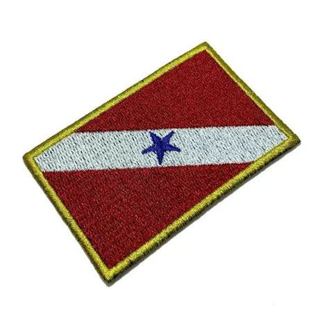 Parche Termoadhesivo Bordado Con La Bandera De Brasil De Bebrpat001