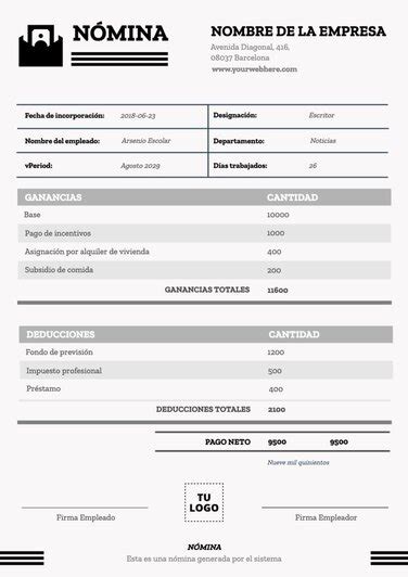 Arriba 67 Imagen Modelo Nomina Para Rellenar Pdf Abzlocal Mx