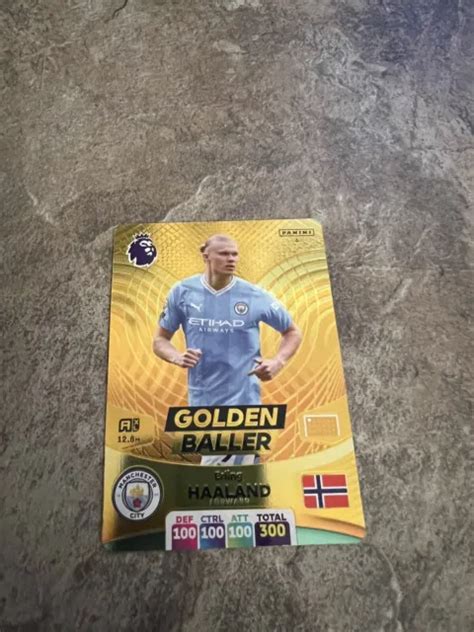 PANINI ADRENALYN XL Premier League 2024 Erling Haaland Ballerina D Oro