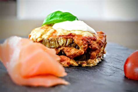 Rezept Low Carb Auberginen Lachs Auflauf Choose Your Level