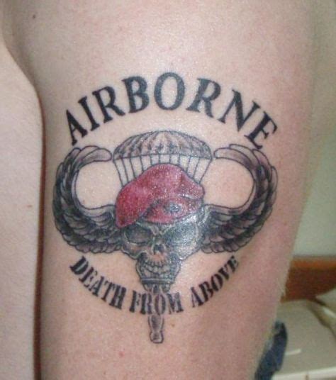 47 Tatoos Ideas Airborne Tattoos Army Tattoos St Michael Tattoo