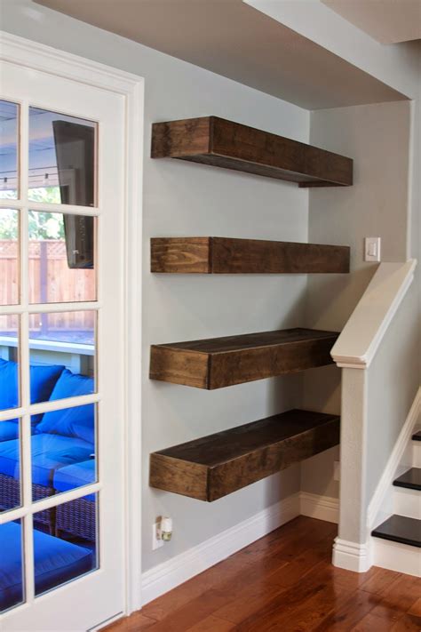 Simply Organized Simple DIY Floating Shelves Tutorial Decor Ideas