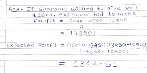 Solved Suppose We Are Interested In Bidding On A Piece Of Land And We